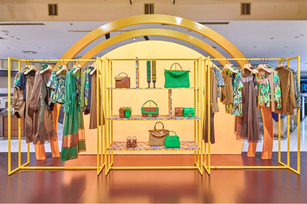Fendi's pop-up in Tokyo Isetan Shinjuku, Japan - Luxferity Magazine