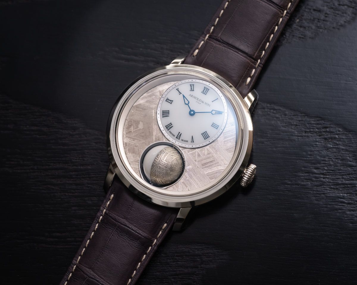 Arnold & Son: Arnold & Son Presents Its New Luna Magna Platinum Watch ...
