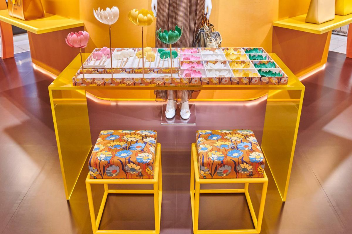 Fendi's pop-up in Tokyo Isetan Shinjuku, Japan - Luxferity Magazine