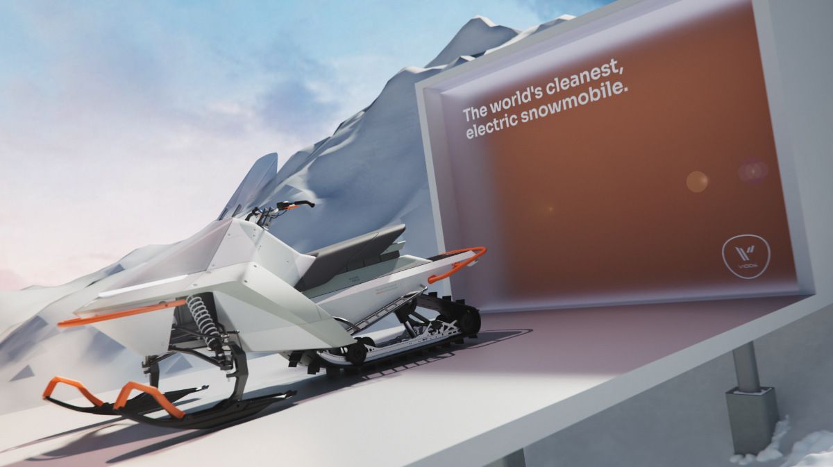 The Electric, Sustainable Snowmobile: Vidde Just Launched Their First ...