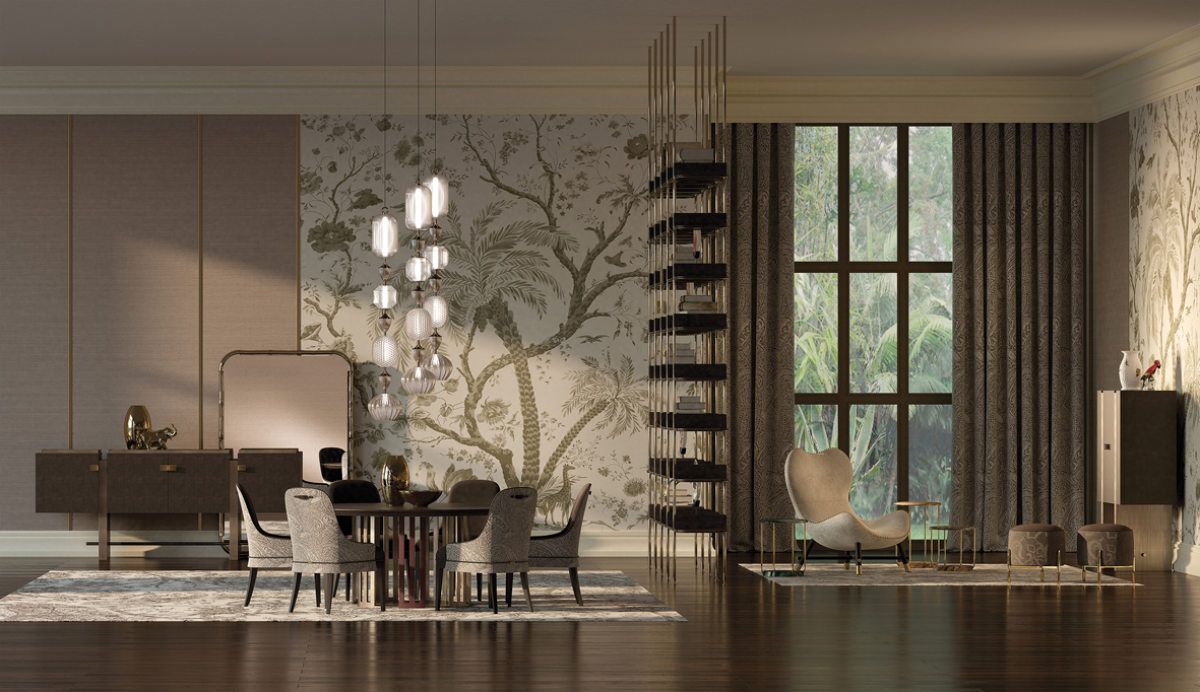 Etro: Etro Home Interiors: The Intimate Dining - Luxferity