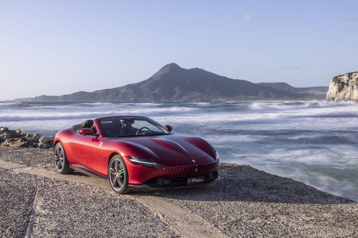 Ferrari Roma Spider Wins The 2024 Red Dot: Best Of The Best Award ...