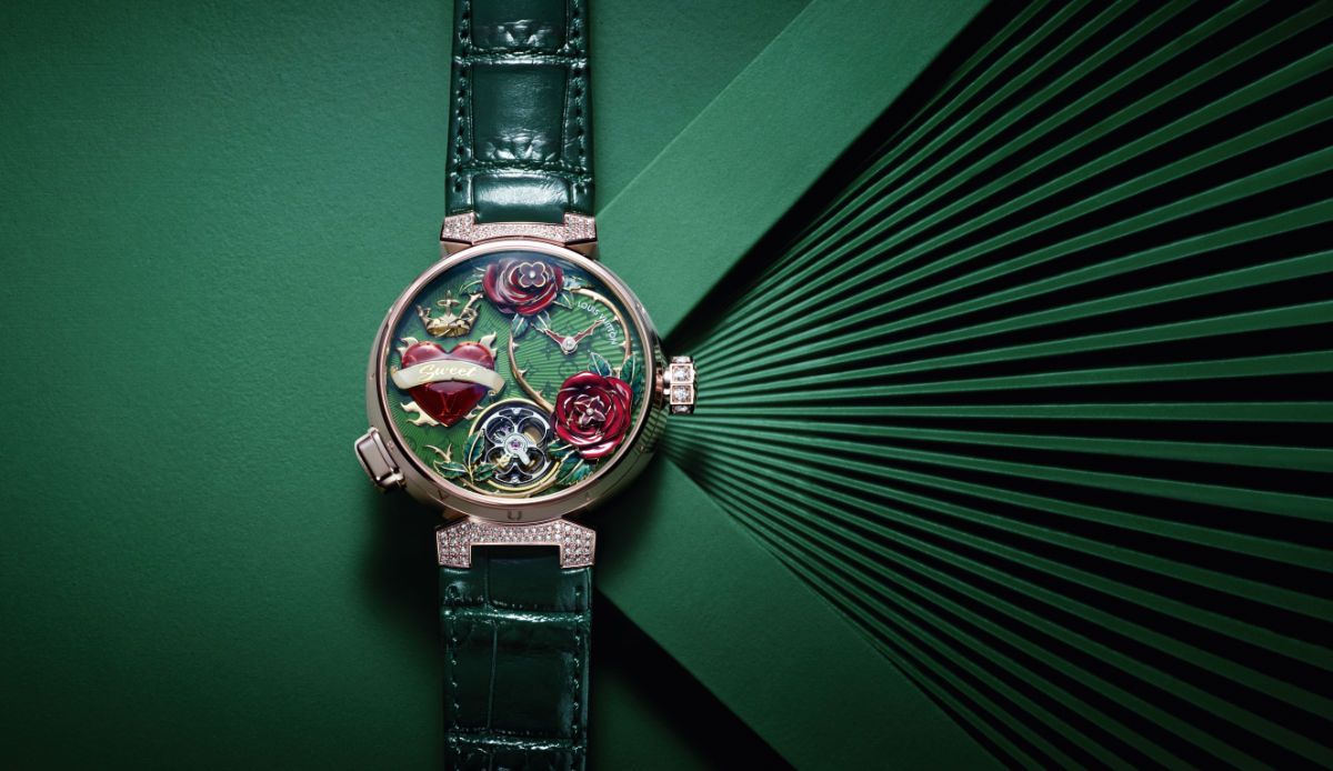 Louis Vuitton: Louis Vuitton Presents Its New Tambour Fiery Heart ...