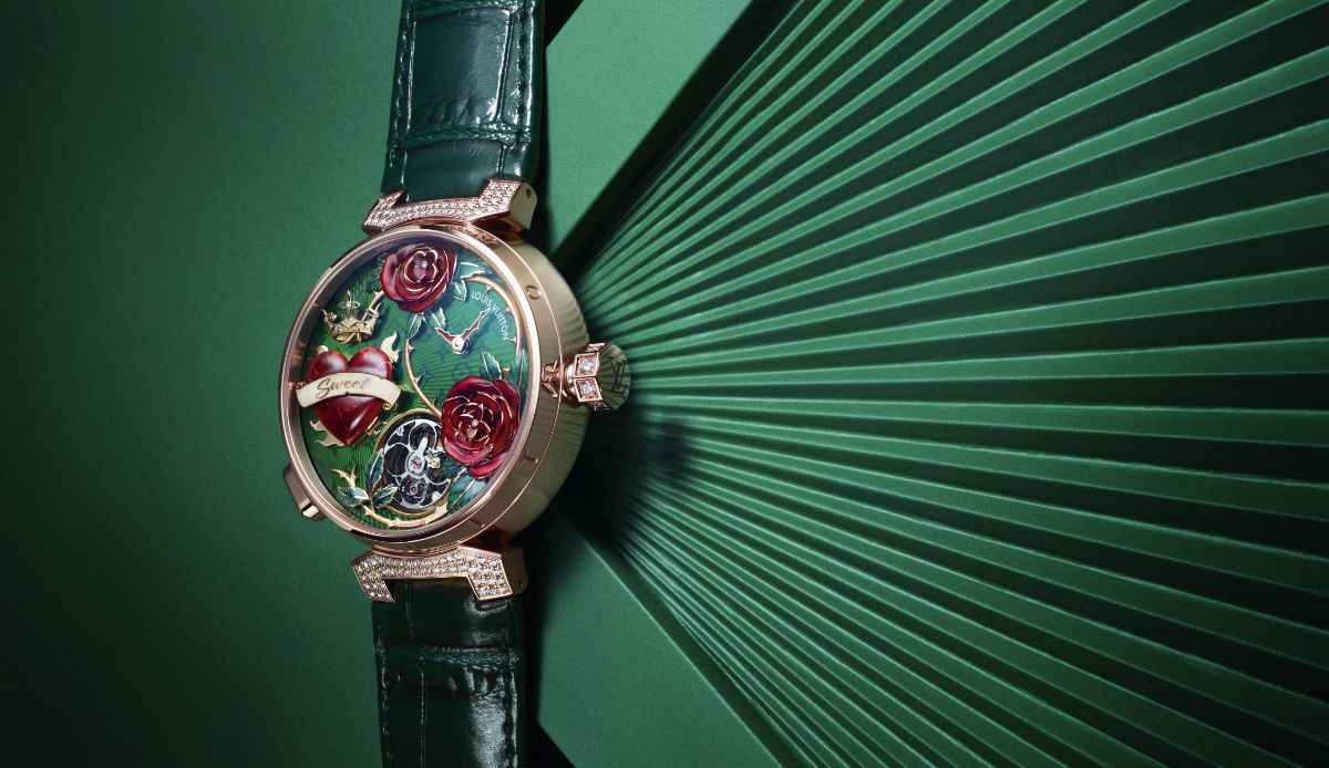 Louis Vuitton: Louis Vuitton Presents Its New Tambour Fiery Heart ...