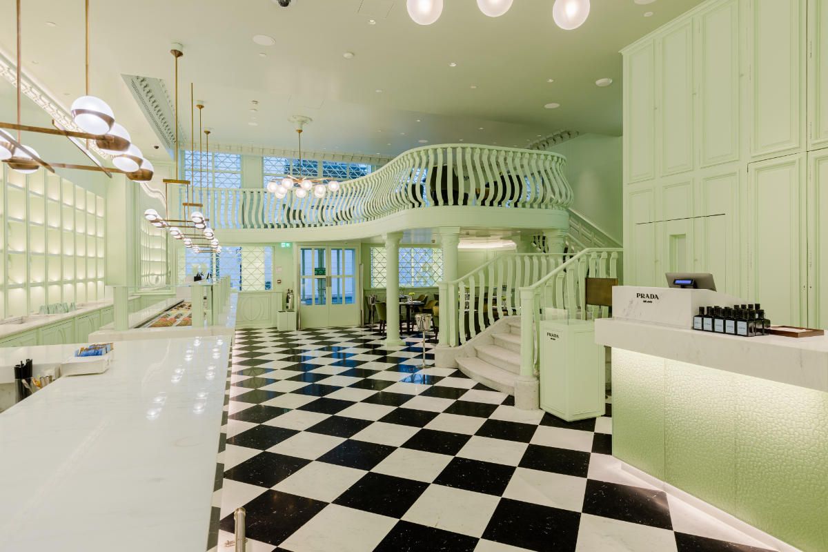 Prada: Prada Announced The Opening Of Prada Caffè At Harrods In London - Luxferity