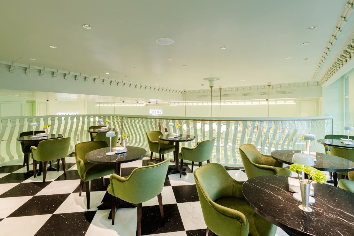 Prada: Prada Announced The Opening Of Prada Caffè At Harrods In London ...