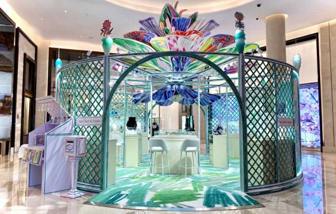 Chloé's latest boutique in the Dubai Mall in Dubai, United Arab ...