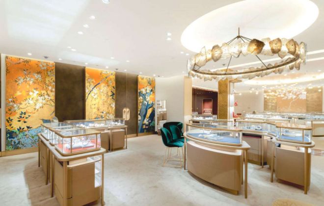 Chloé's latest boutique in the Dubai Mall in Dubai, United Arab ...
