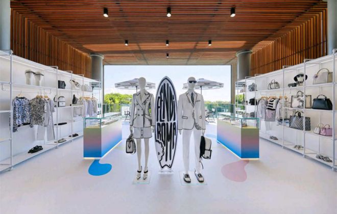 Chloé's latest boutique in the Dubai Mall in Dubai, United Arab ...