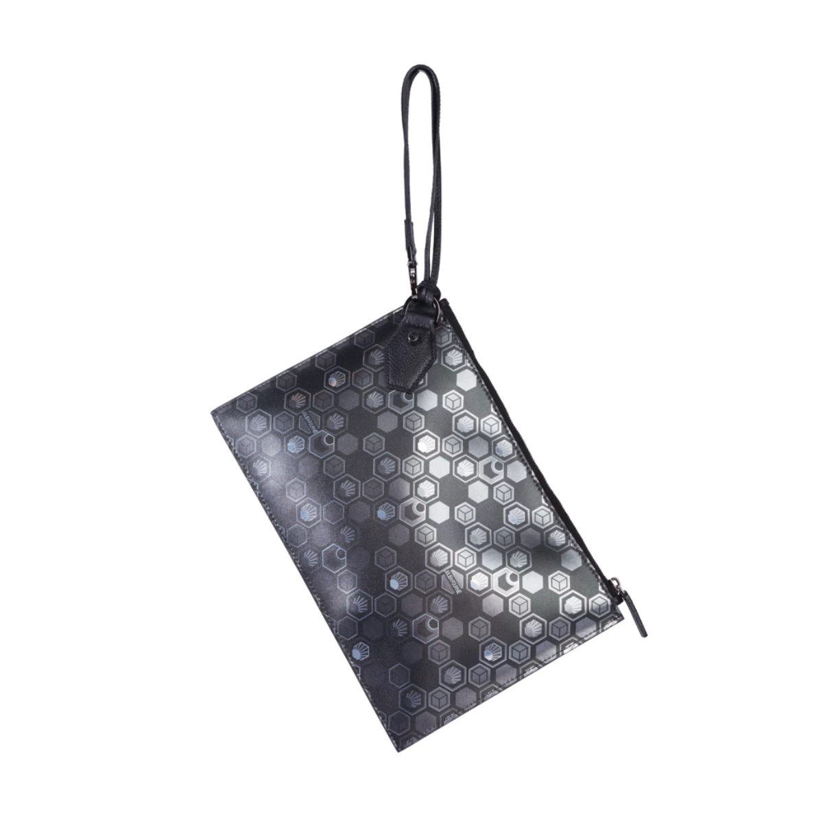 Julien Fournié: Dark Mirror Pluton Clutch Bag - Luxferity