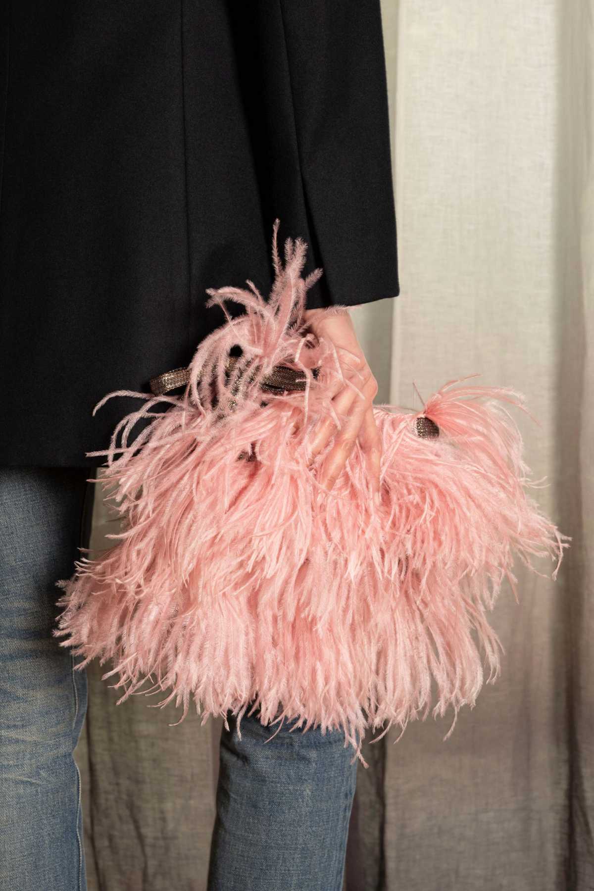 Julie De Libran: Feather Bag: Made To Order - Luxferity