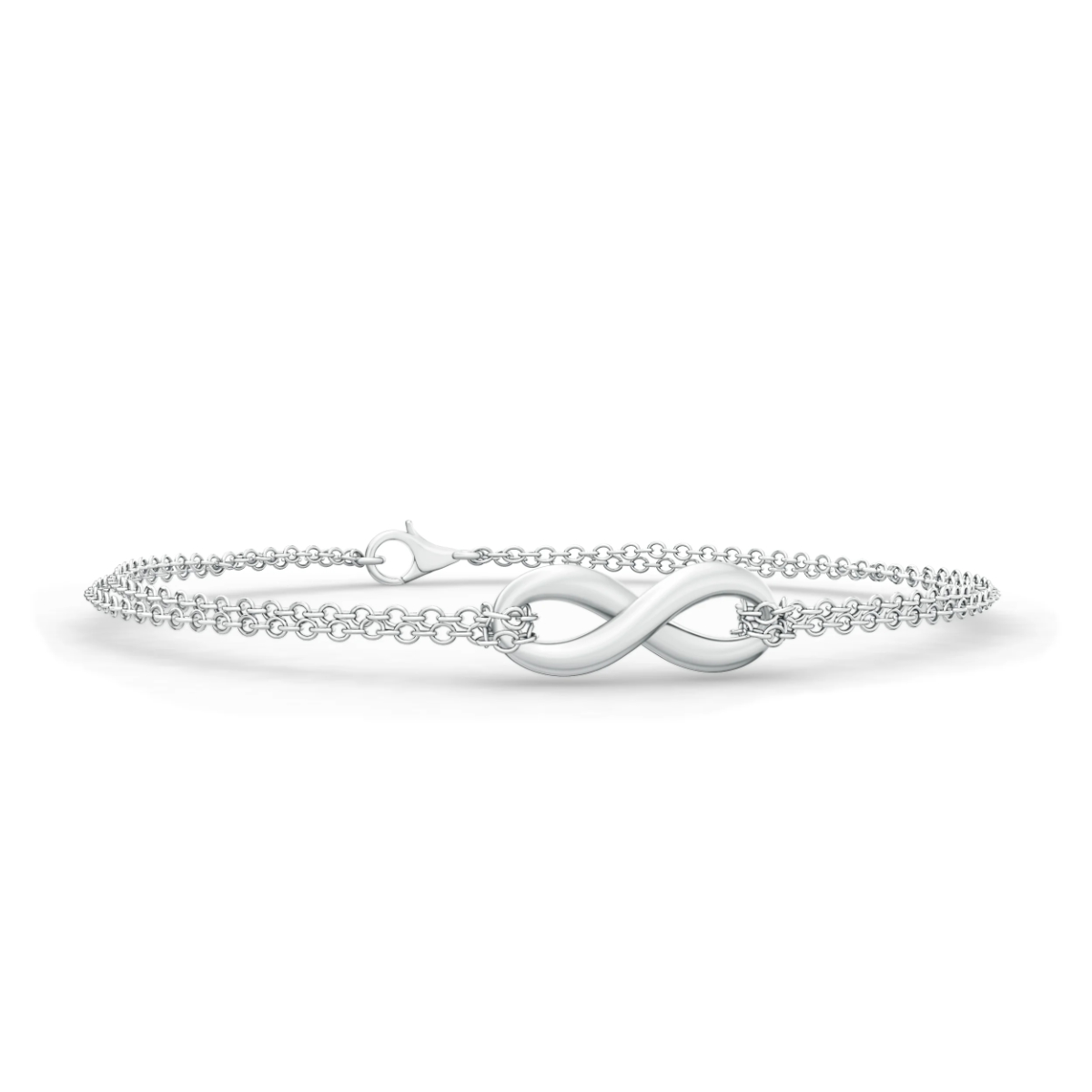 Angara: Infinity Knot Chain Bracelet - Luxferity