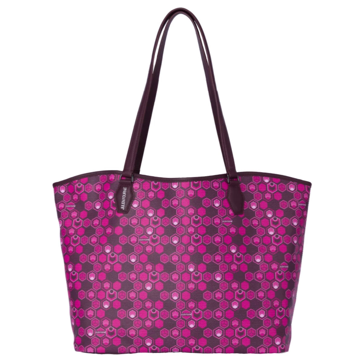 Julien Fournié: Fushia Saturne Tote Bag - Luxferity