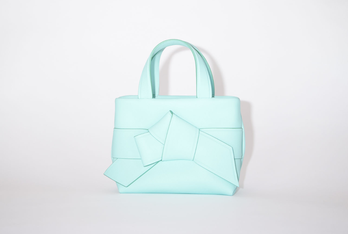 Acne Studios: Musubi Micro Tote - Pastel Green - Luxferity