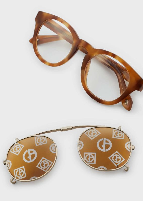 Giorgio Armani Boutique Saint Honoré Paris: Panto Glasses With Clip ...