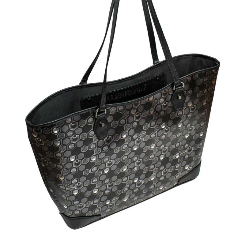 Julien Fournié: Dark Mirror Saturne Tote Bag - Luxferity
