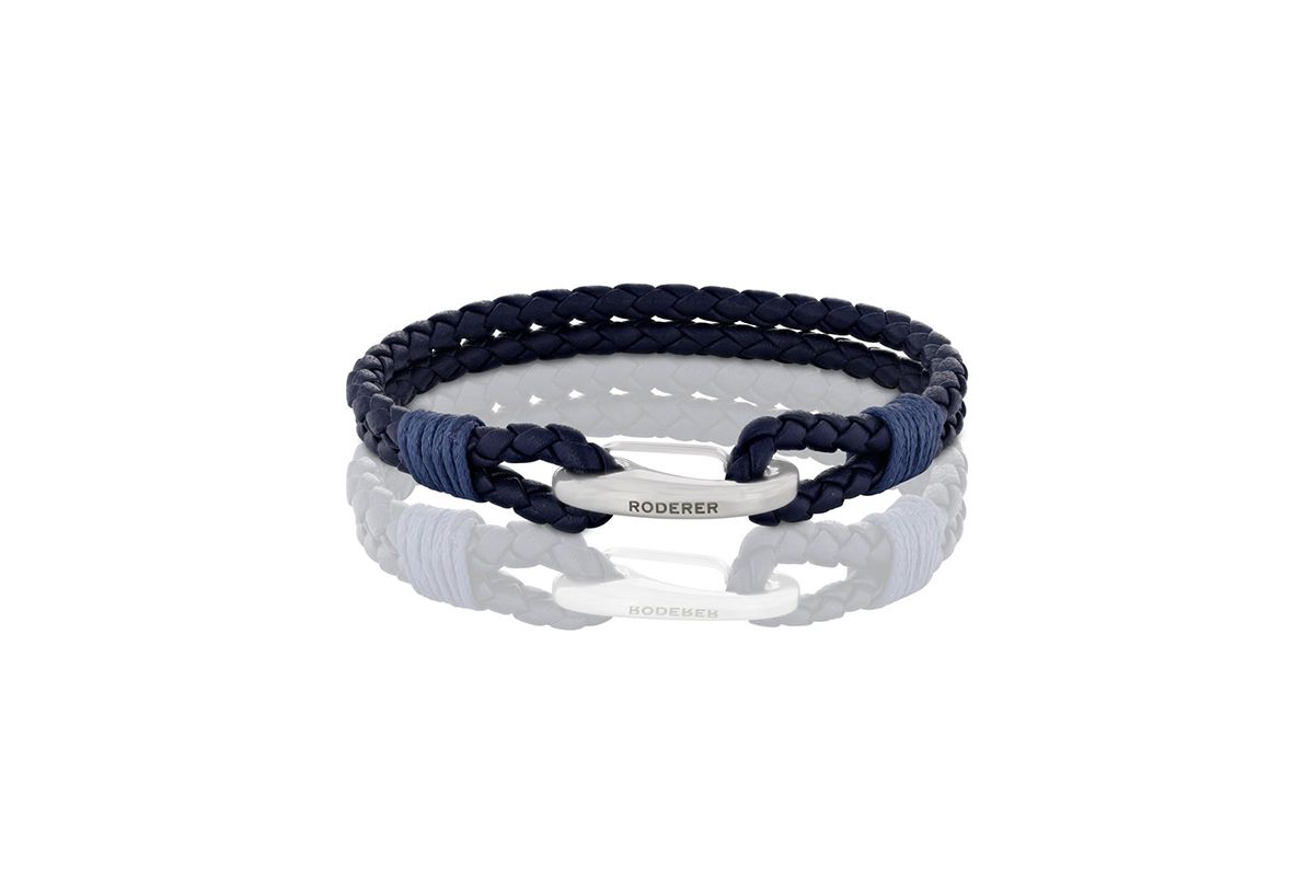Roderer: Elio Bracelet Navy Blue - Luxferity