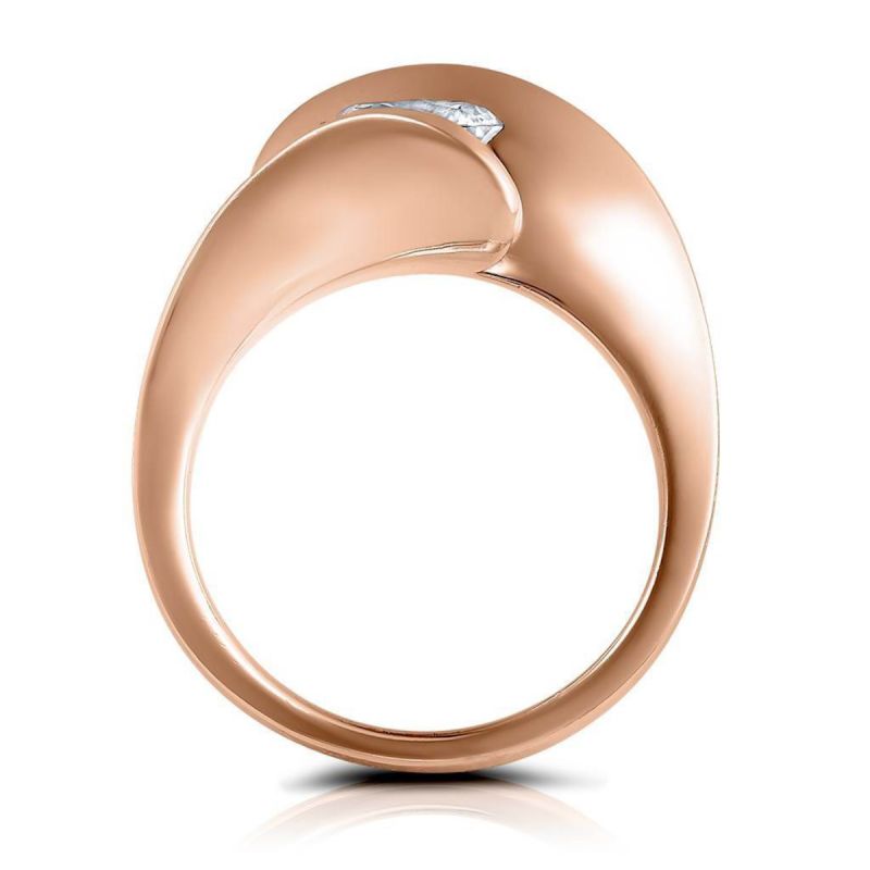 Alex Soldier: Dance Of Life Engagement Ring (Rose Gold) - Luxferity