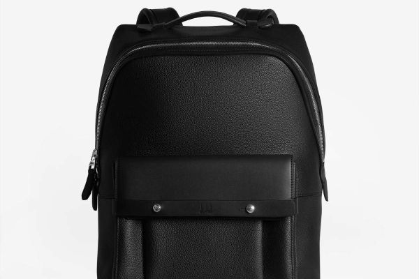 Dunhill Beijing Oriental: Black 1893 Harness Backpack - Luxferity