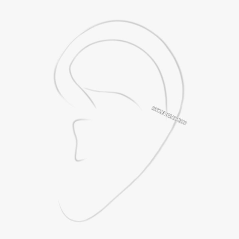 Messika Boutique KDF Lotte Main DT: Gatsby Mono Clip Middle White Gold ...