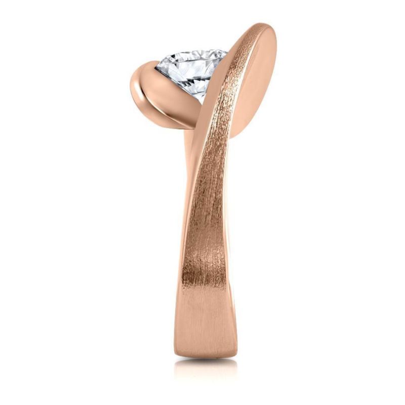 Alex Soldier: Dance Of Life Engagement Ring (Rose Gold) - Luxferity