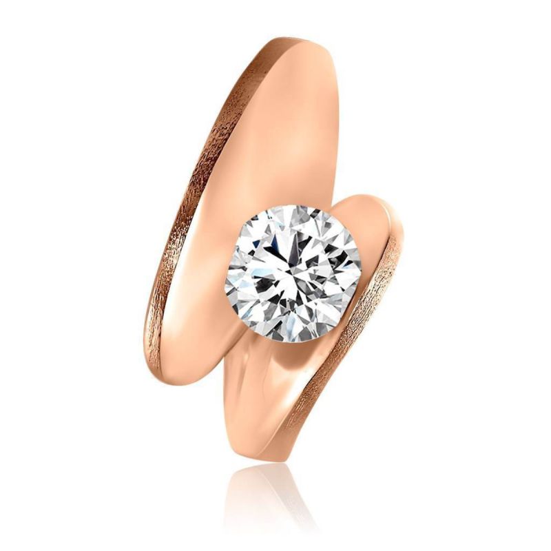 Alex Soldier: Dance Of Life Engagement Ring (Rose Gold) - Luxferity