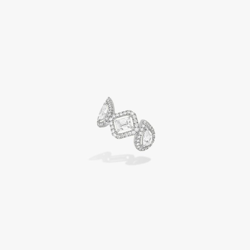 Messika Boutique Doha Vendôme: My Twin Mono Earring Middle 4x0.10ct ...