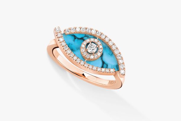 Messika Boutique Bordeaux: Lucky Eye Turquoise Ring - Luxferity