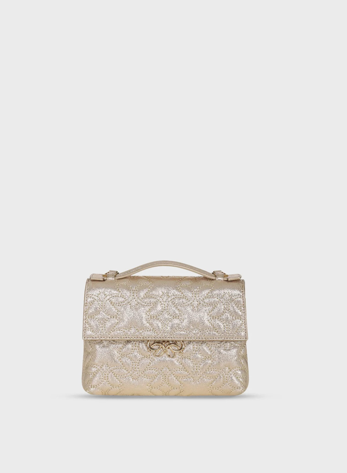 Elie Saab Beirut Boutique: Elie Saab Leather Bag (Gold) - Luxferity