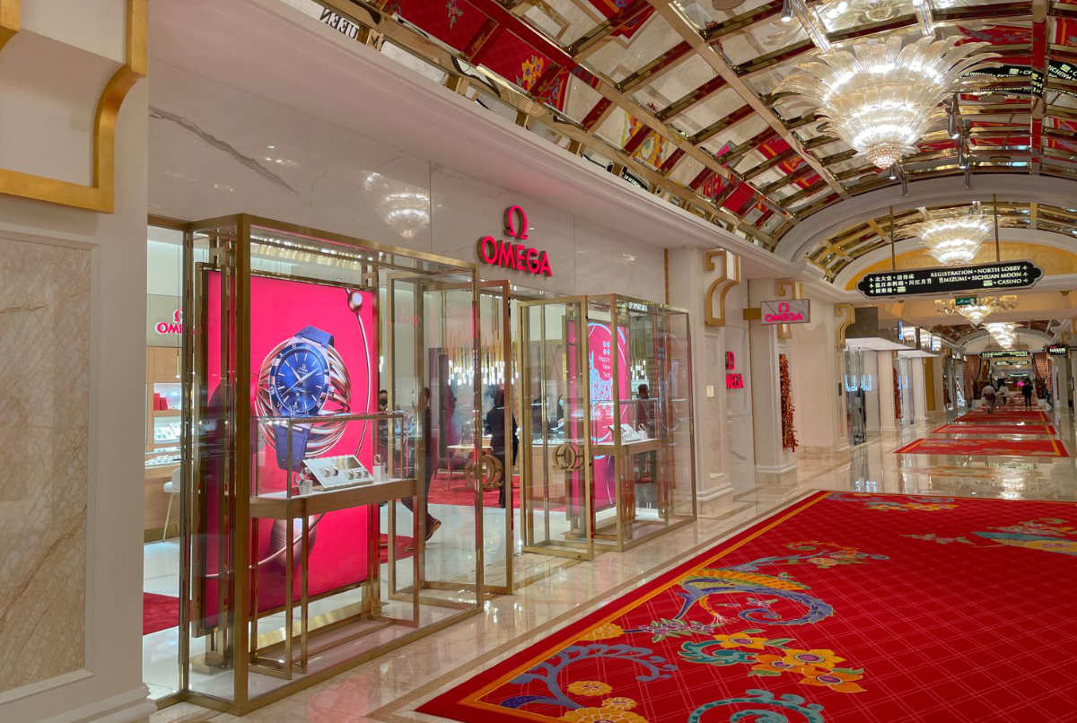 Omega: OMEGA Opened A New Boutique At Wynn Palace Macao - Luxferity