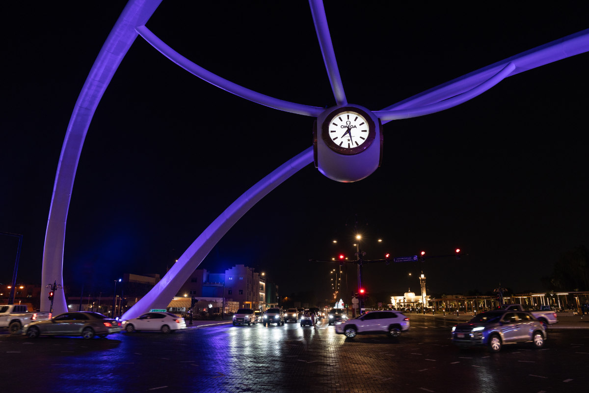 Omega: Omega Reveals Iconic Clock Tower In Al Ain - Luxferity