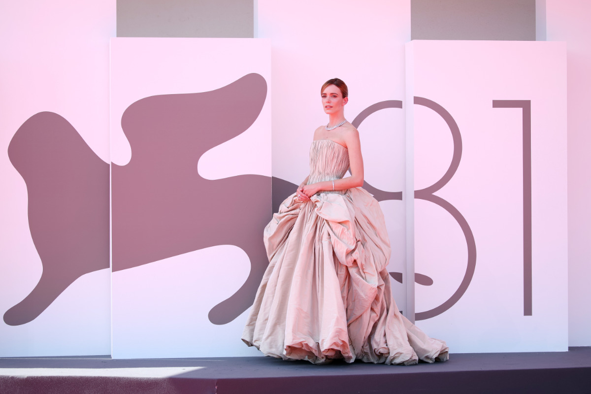Louis Vuitton: Stacy Martin In Louis Vuitton At The Premiere Of “The ...